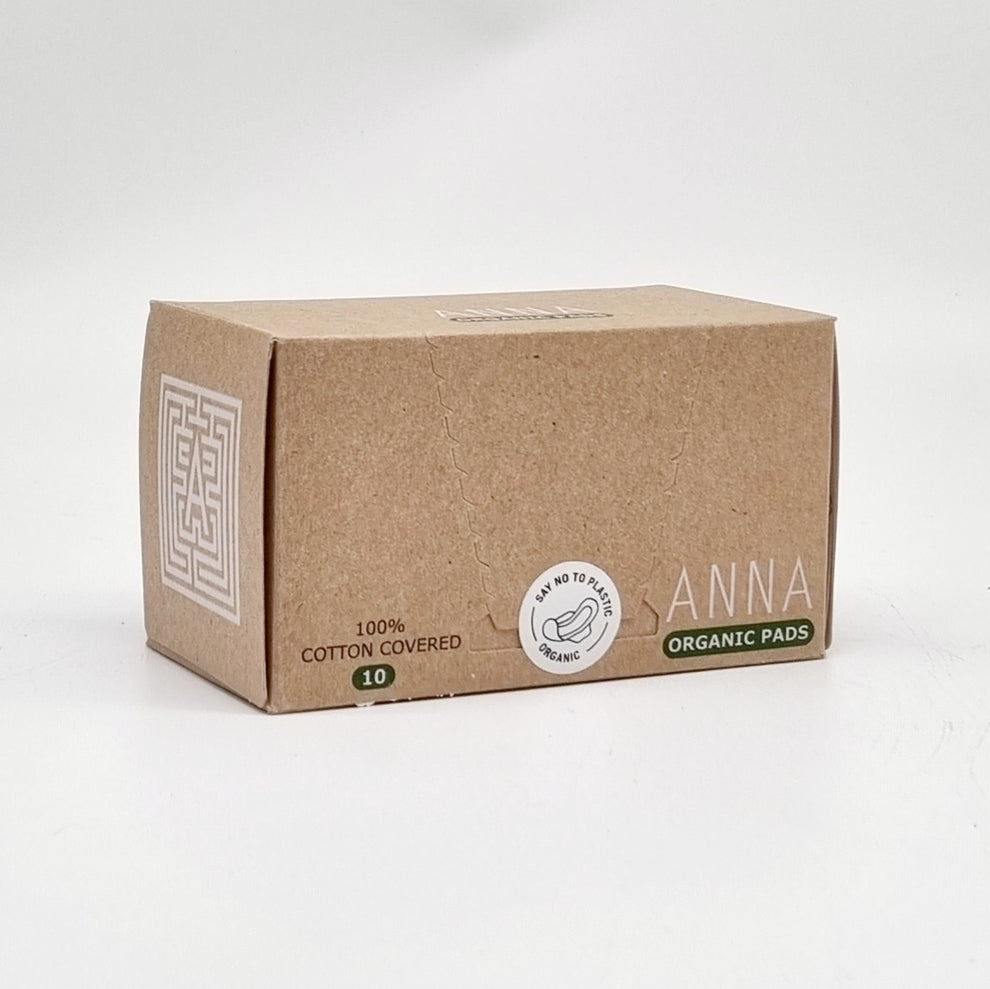 Buy ANNA Organic Sanitary Pads 10's- Evolve Biodegradable
