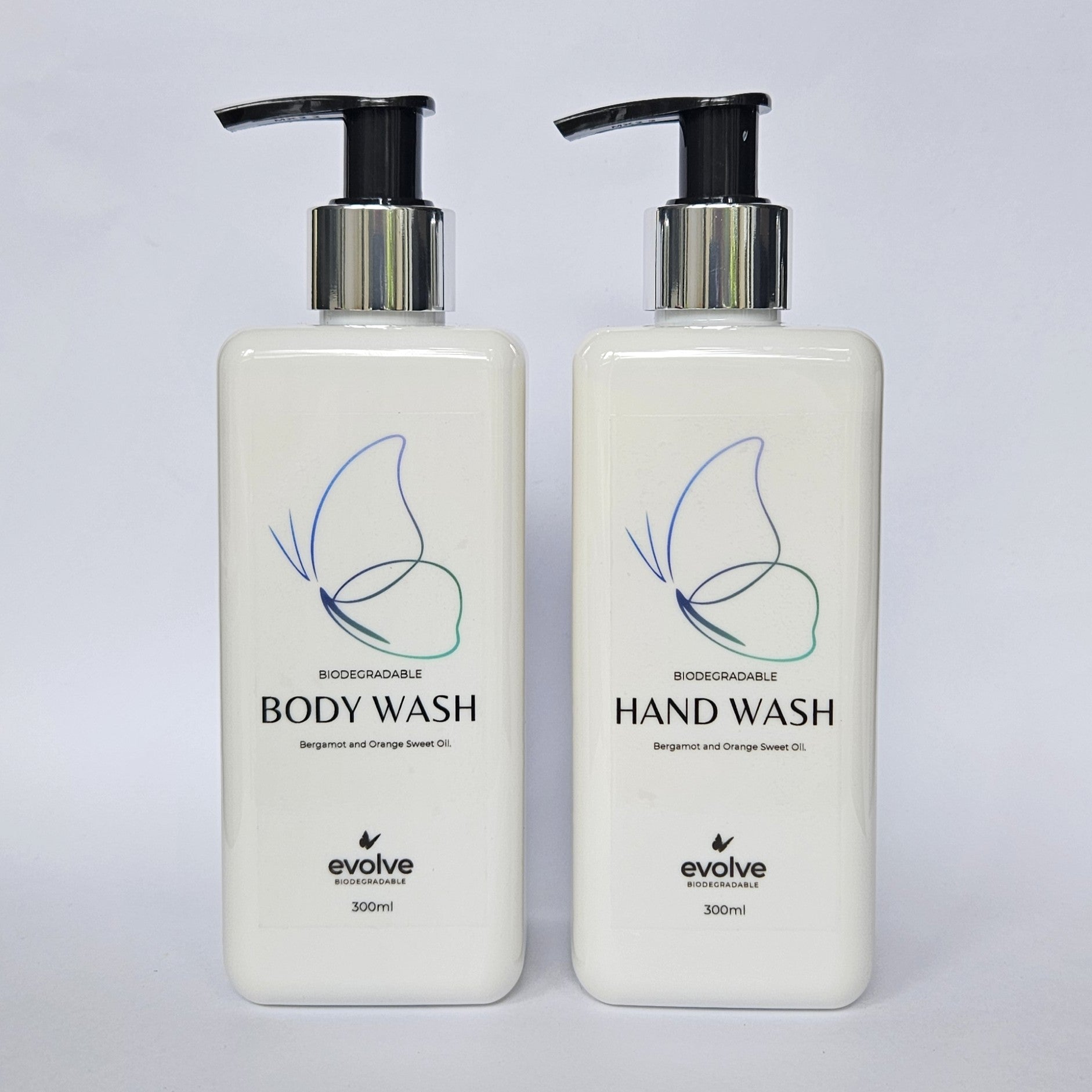 Evolve 300ml Hand & Body Wash Combo – Evolve Biodegradable