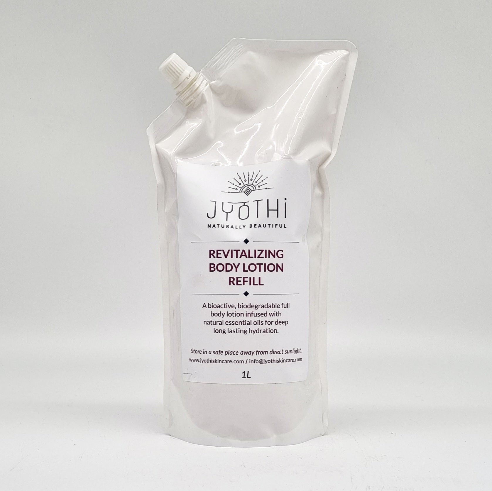 Buy Jyothi Body Lotion 1L Refill – Evolve Biodegradable